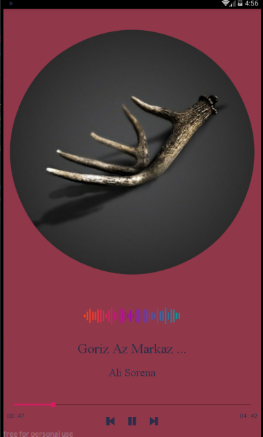 GitHub - alisafarzadehdev/MusicPlayerApp